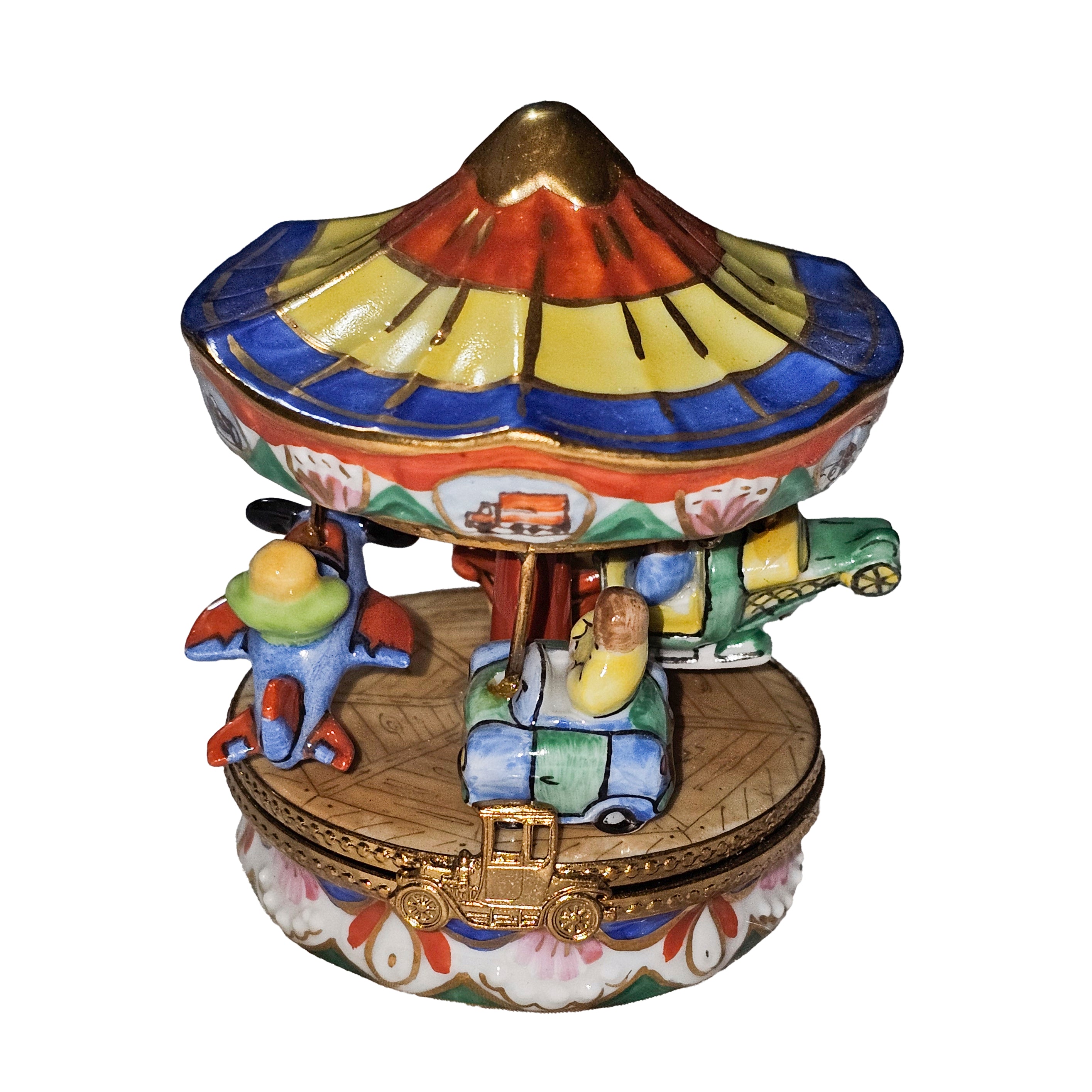 Carnival Limoges Boxes Porcelain Clown Figurines Collectibles Gifts