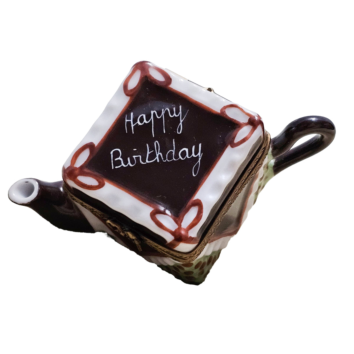 Chocolate Teapot Birthday Gift Limoges Box Delight