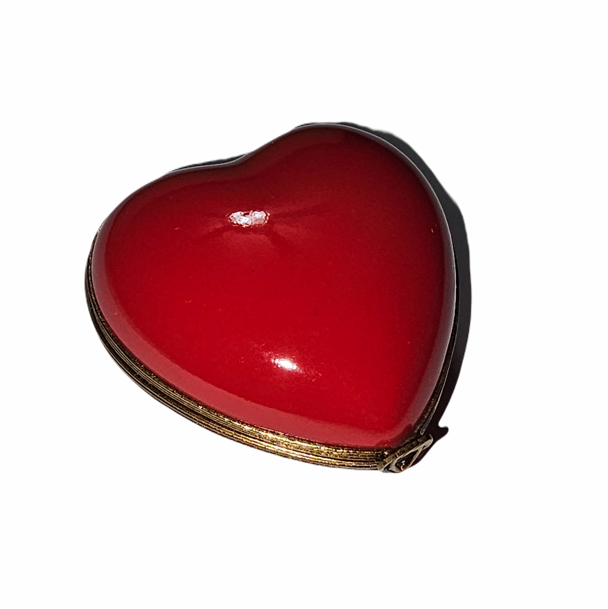 Red Heart Limoges Box for Love Gifts and Keepsakes