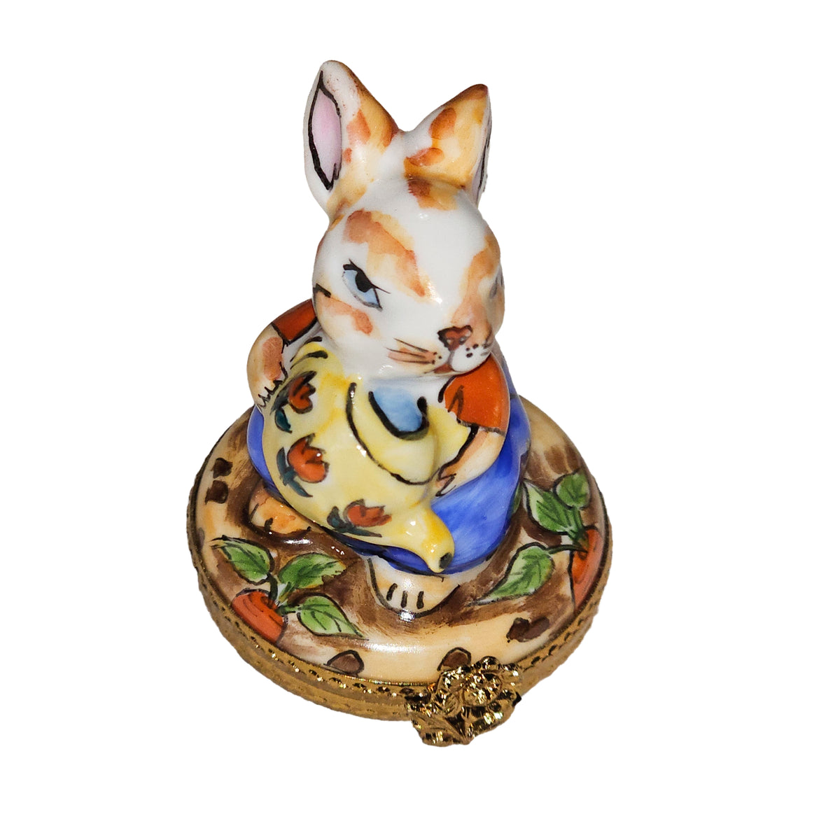 Charming Rabbit Limoges Box for Collectors Gift