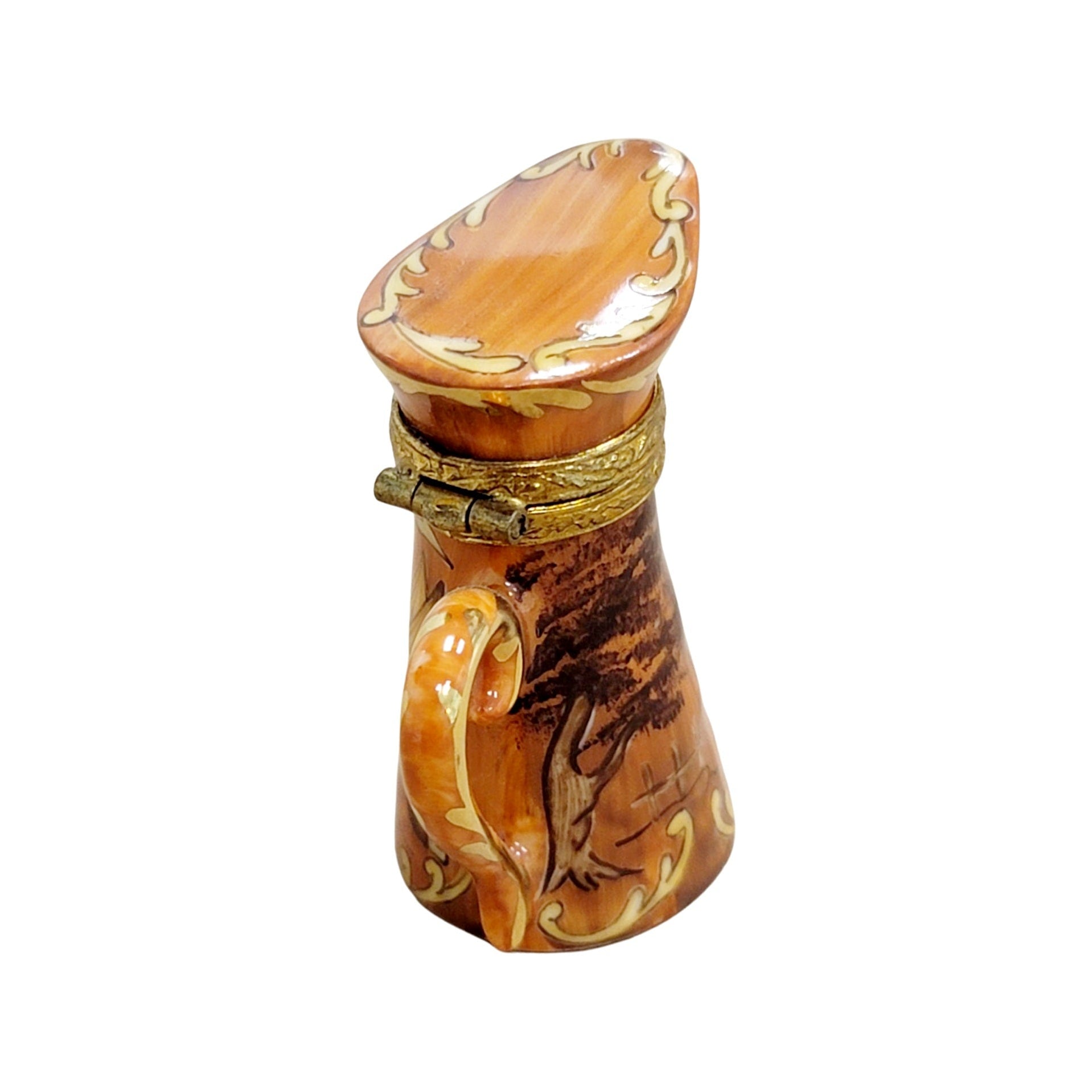 Antique Limoges Pitcher Box Figurine for Collectors