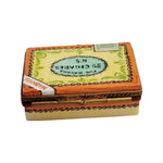 Cigar Box Limoges Box – Handcrafted French Porcelain Art