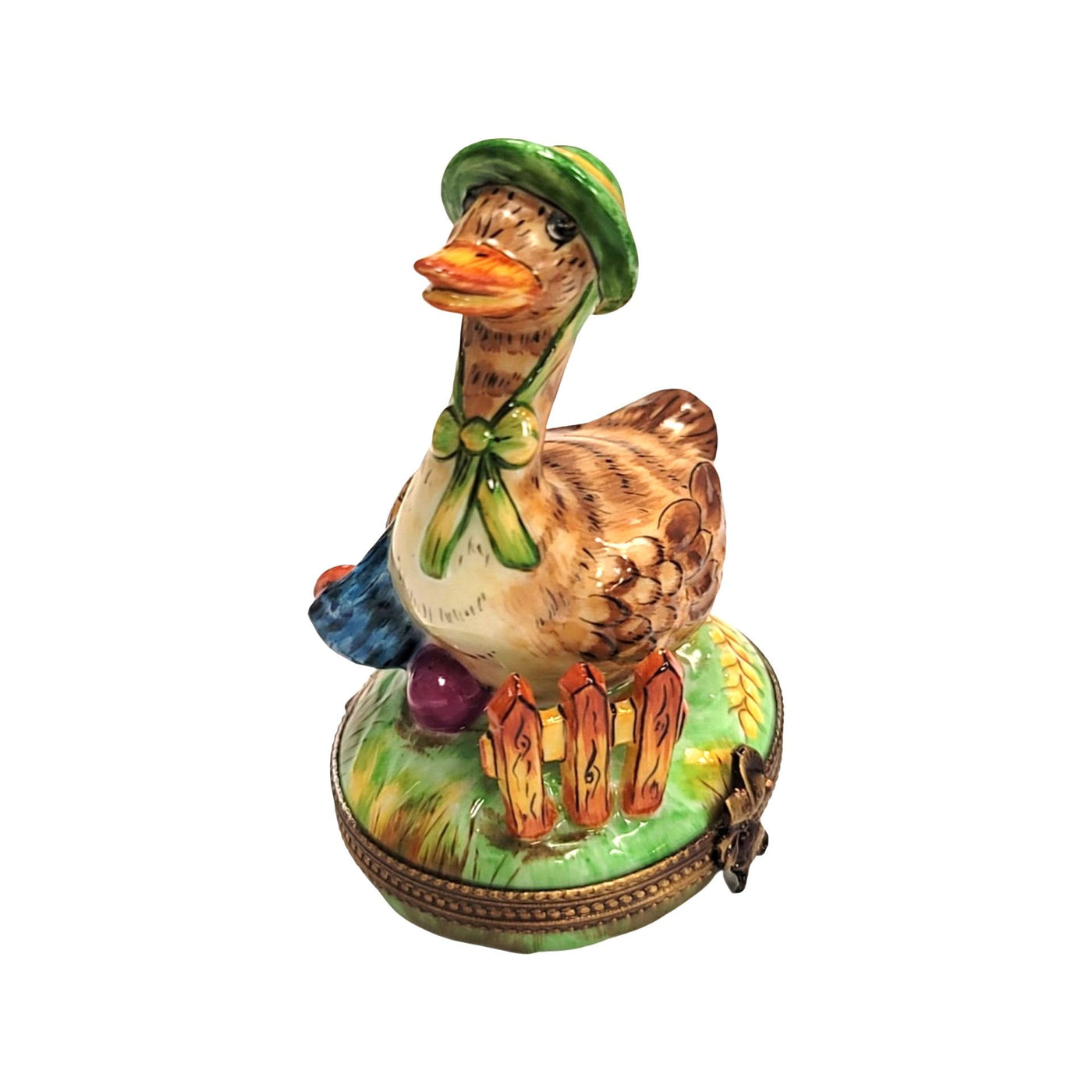 Mother Goose Whimsical Limoges Porcelain Figurine