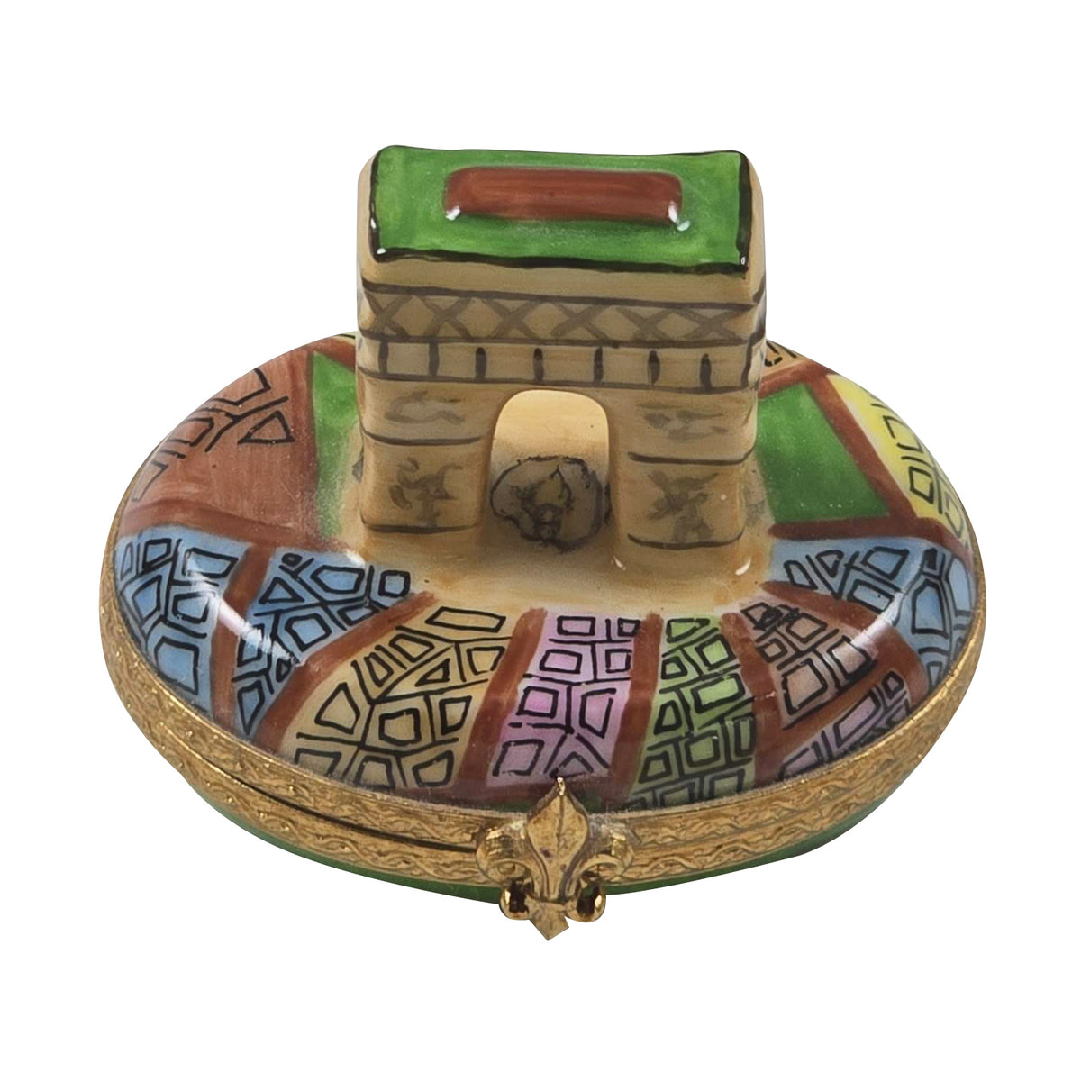 Small Arc de Triomphe Limoges Box Collectible Gift
