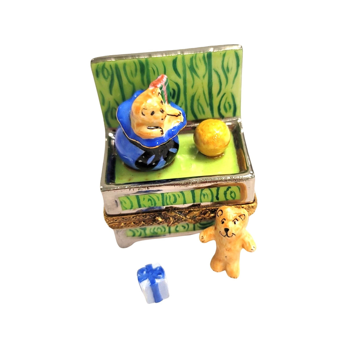 Teddy Bear Treasure Box for Collectors
