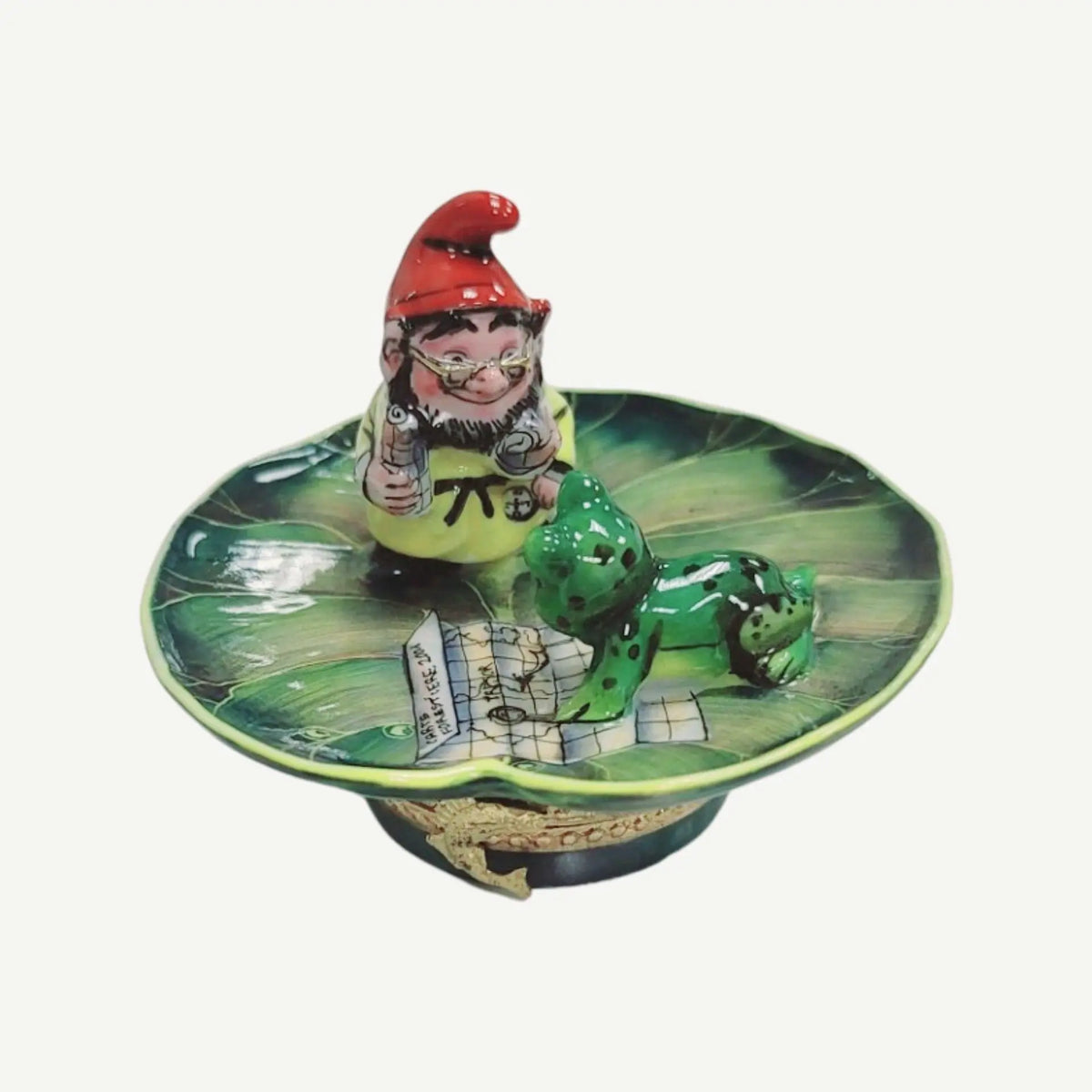 Troll Elf Limoges Box: Unique Hand-Painted French Porcelain
