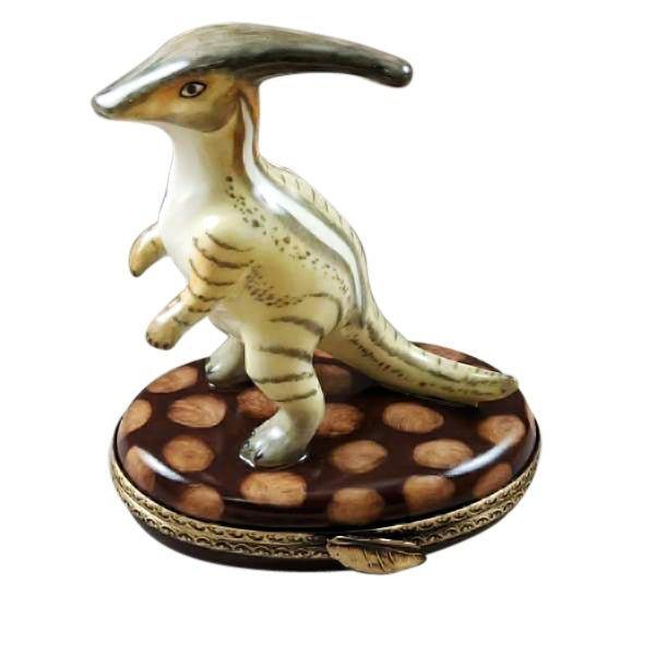 Parasaurolophus Hammerhead Limoges Box – French Porcelain