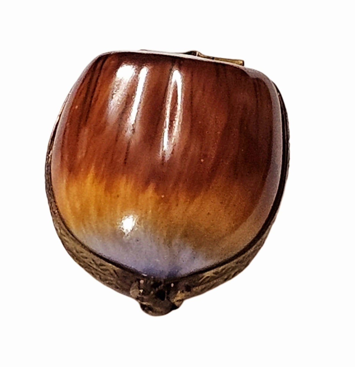Hazelnut Elegance Limoges Box for Collectors