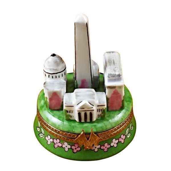 Washington Monuments Limoges Box for Collectors