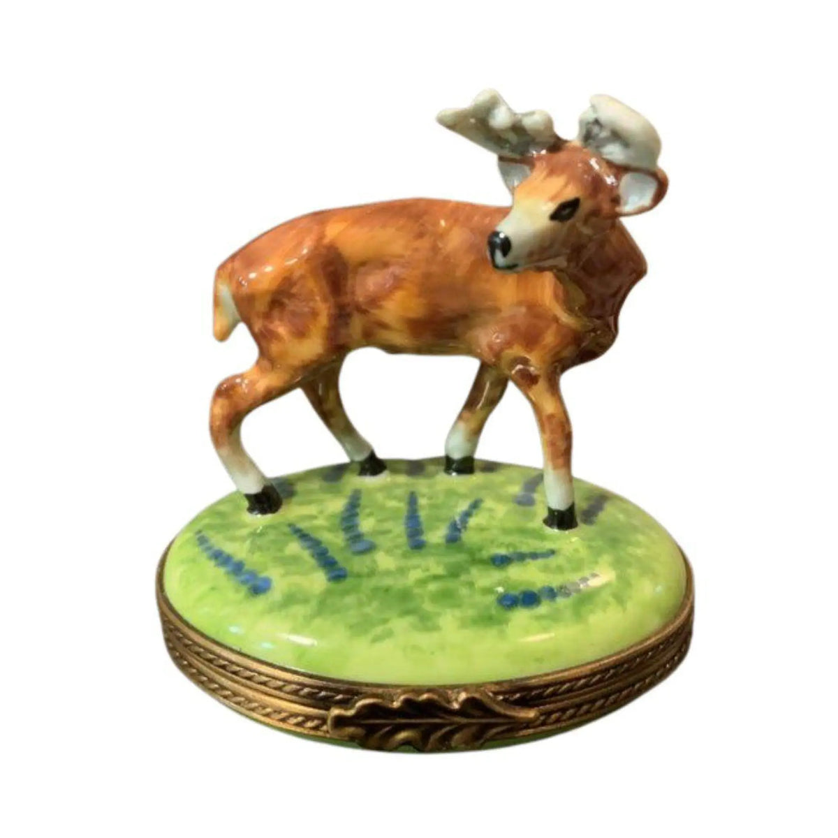 Majestic Deer Limoges Box for Nature Lovers Gift