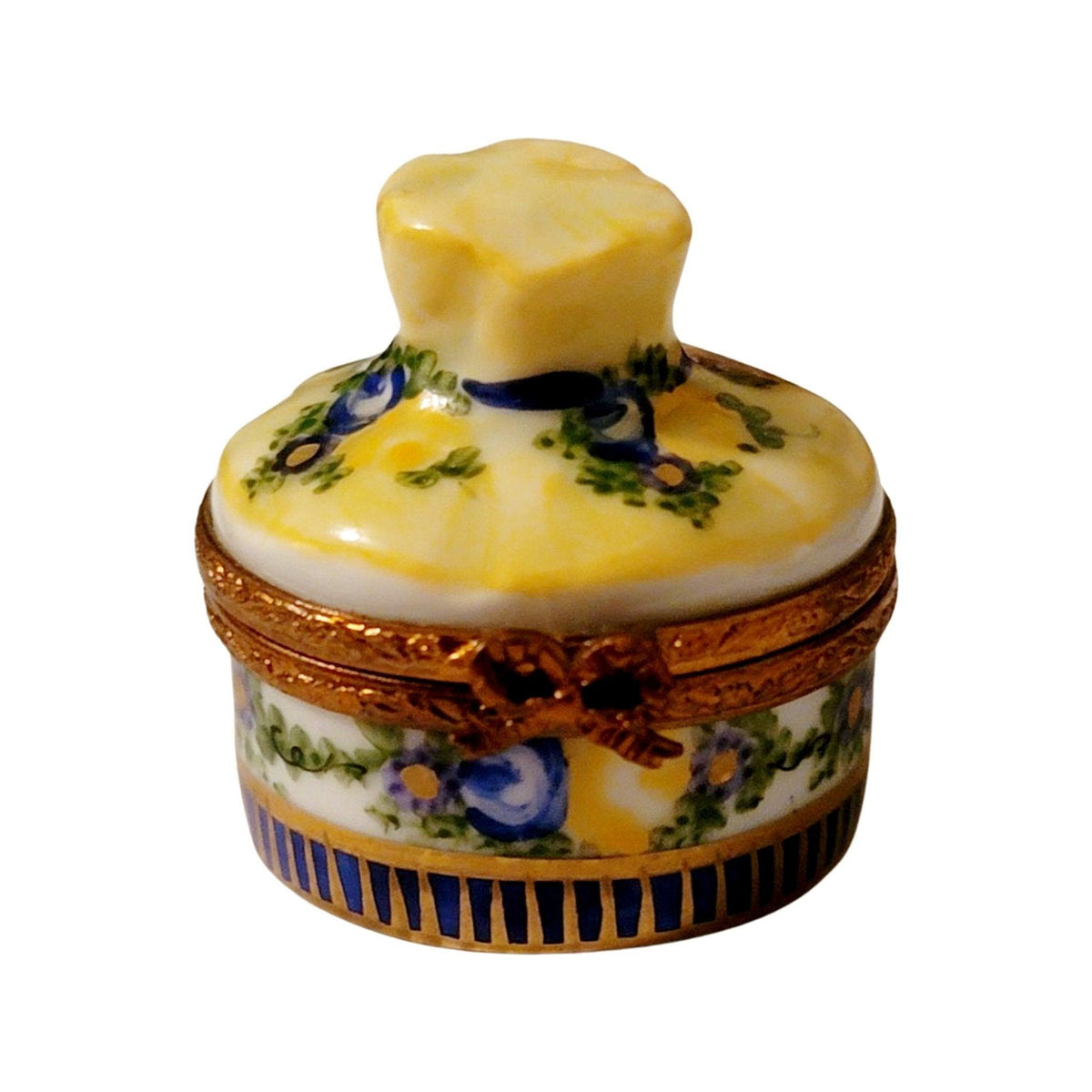 Yellow Bouquet Limoges Box: Handcrafted Elegance